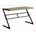 Desks, 48”L Modern Home Office Computer Desk, Dark Taupe Laminate ...