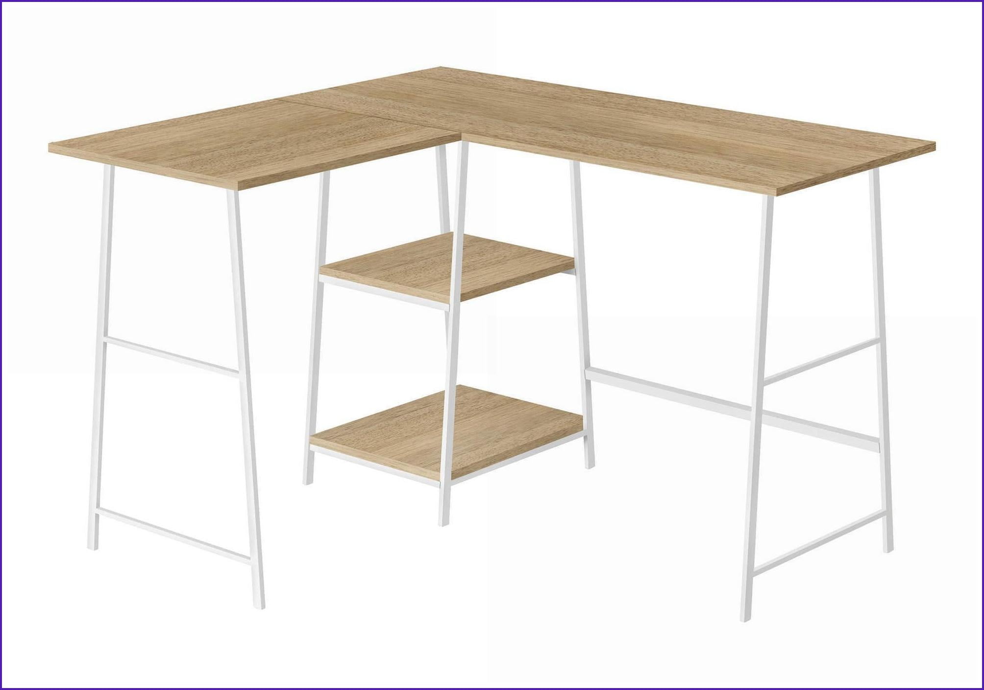 Desks, Industrial L-Shaped Corner Computer Desk with Storage Shelves ...