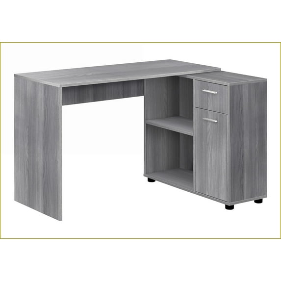 Desks, L-Shaped Corner Home Office Computer Desk with Storage, 46” L ...