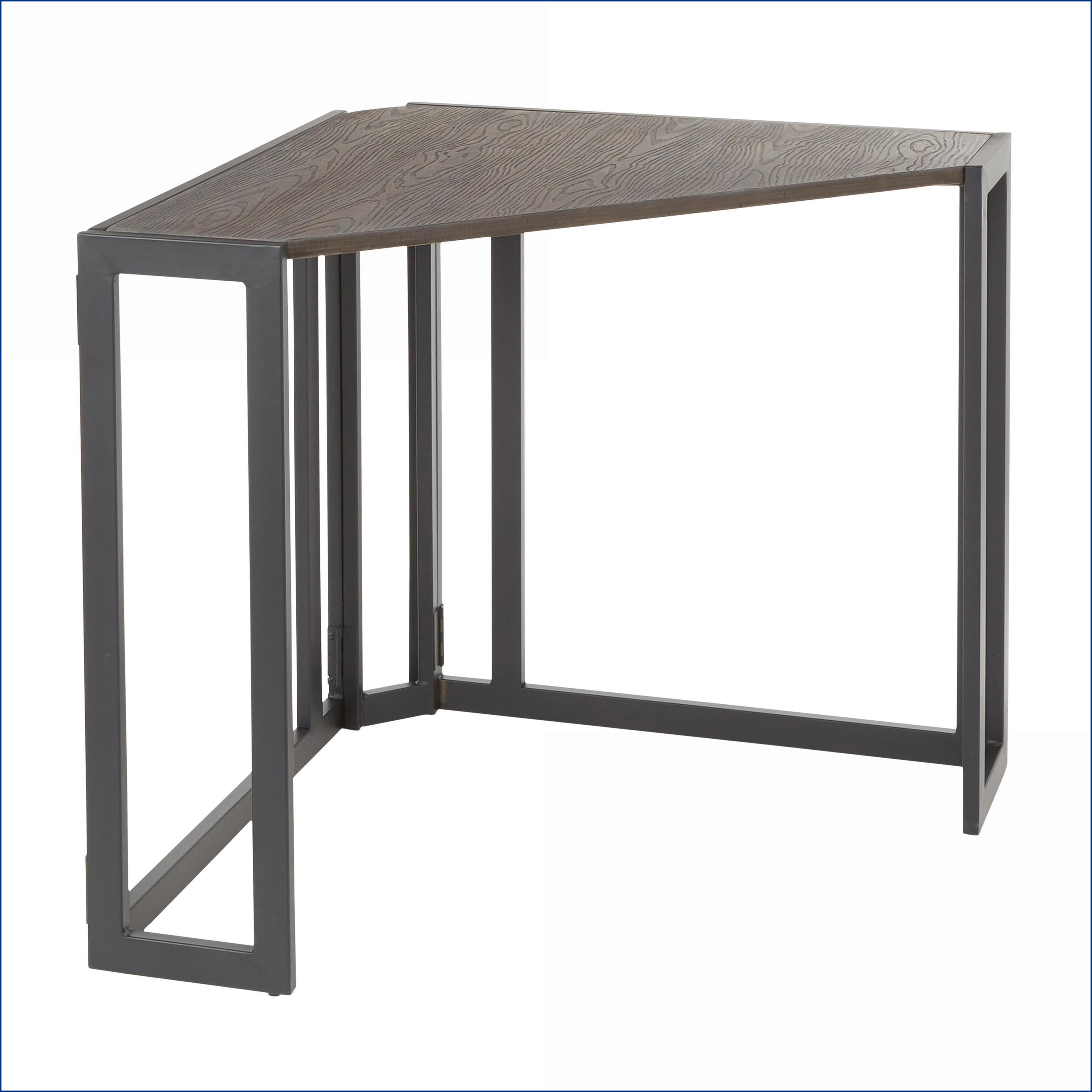 Desks | Roman Industrial Corner Desk, Black Metal Frame & Espresso ...