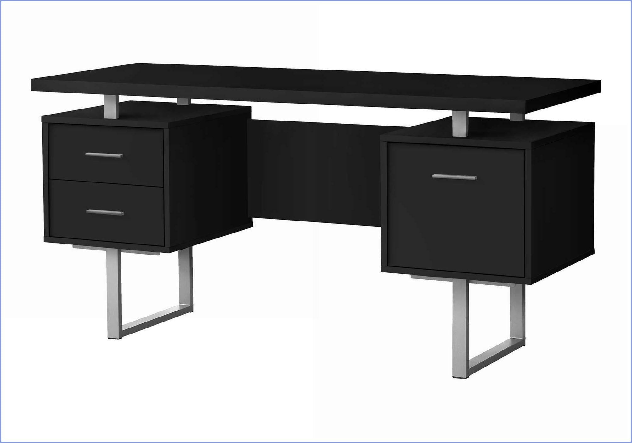 Desks for Home Office, 60”L Modern Computer Desk with Storage Drawers ...