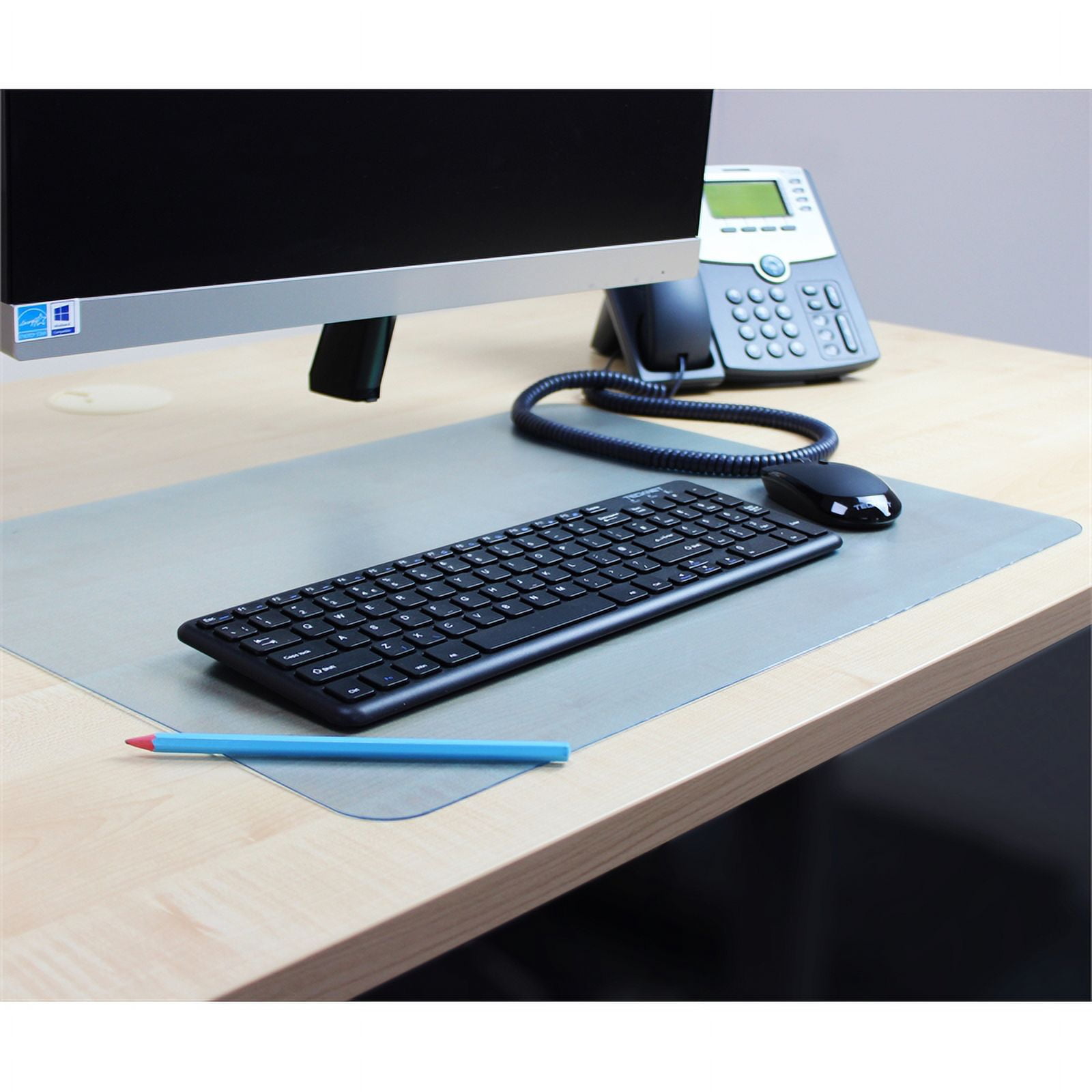 Desktex® Pack of 2 PET Recycled Desk Pads - 19" x 24" - Walmart.com
