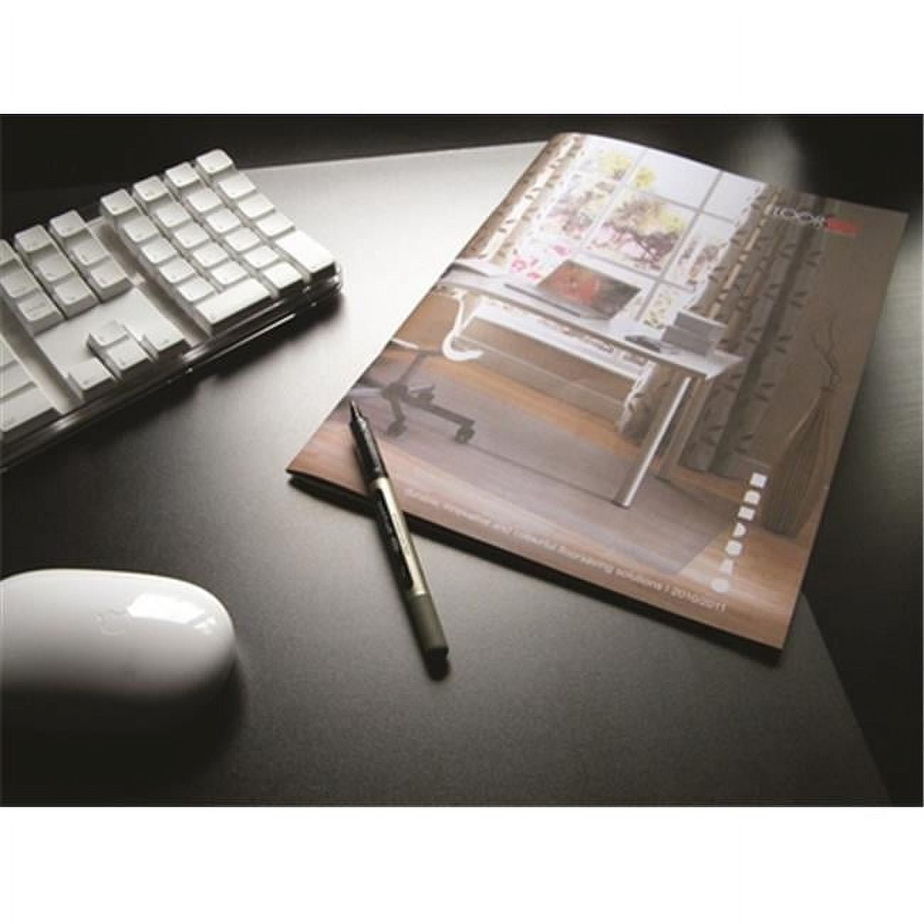 Desktex Pvc Smooth Back Desk Mats Rectangular Shaped 17 X 22 In ...