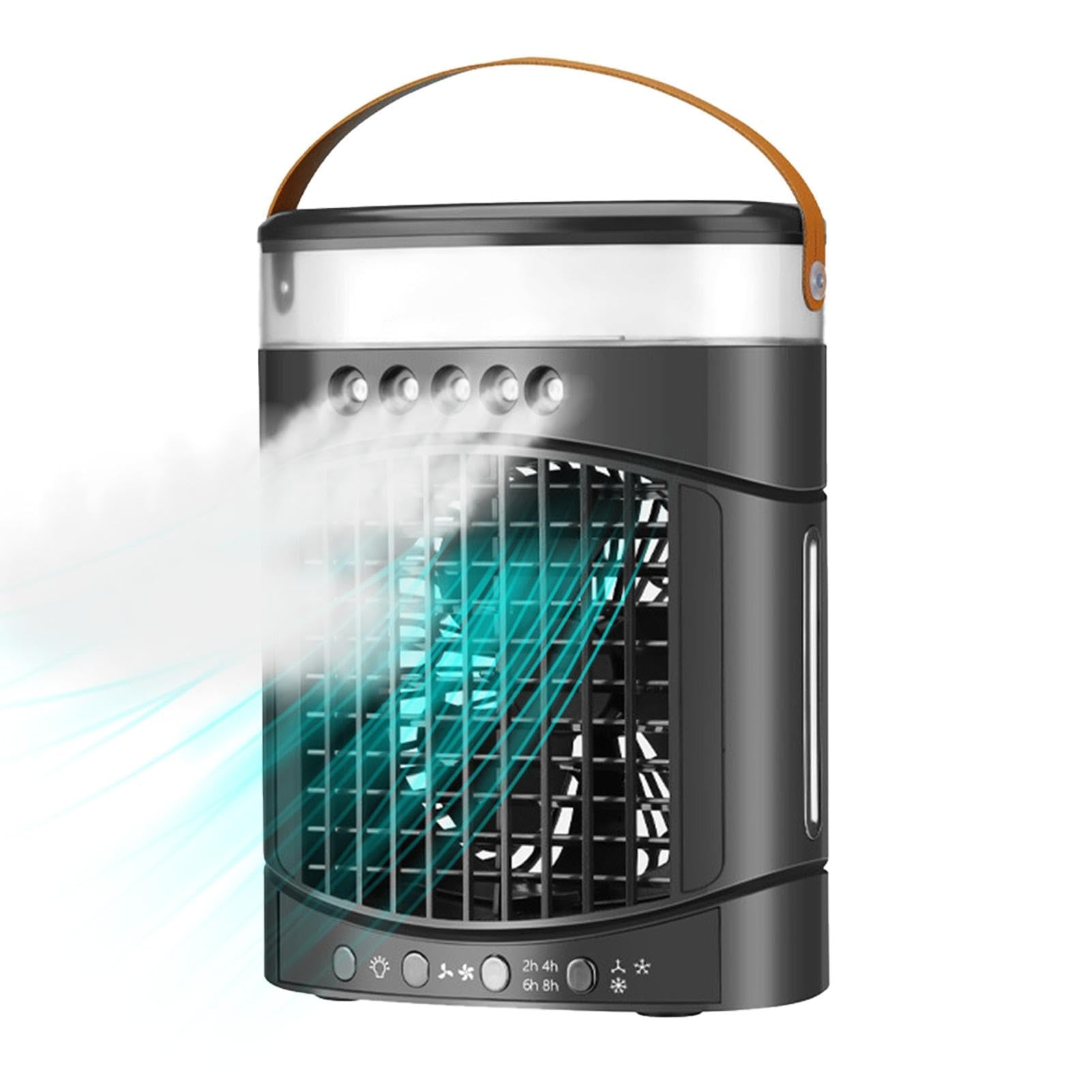 Desktop AC Cooler Fan - Cooling Misting Fan Desktop Evaporative Coolers ...