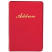 Gallery Leather Small Address Book with Alphabetical Tabs up to 403 ...
