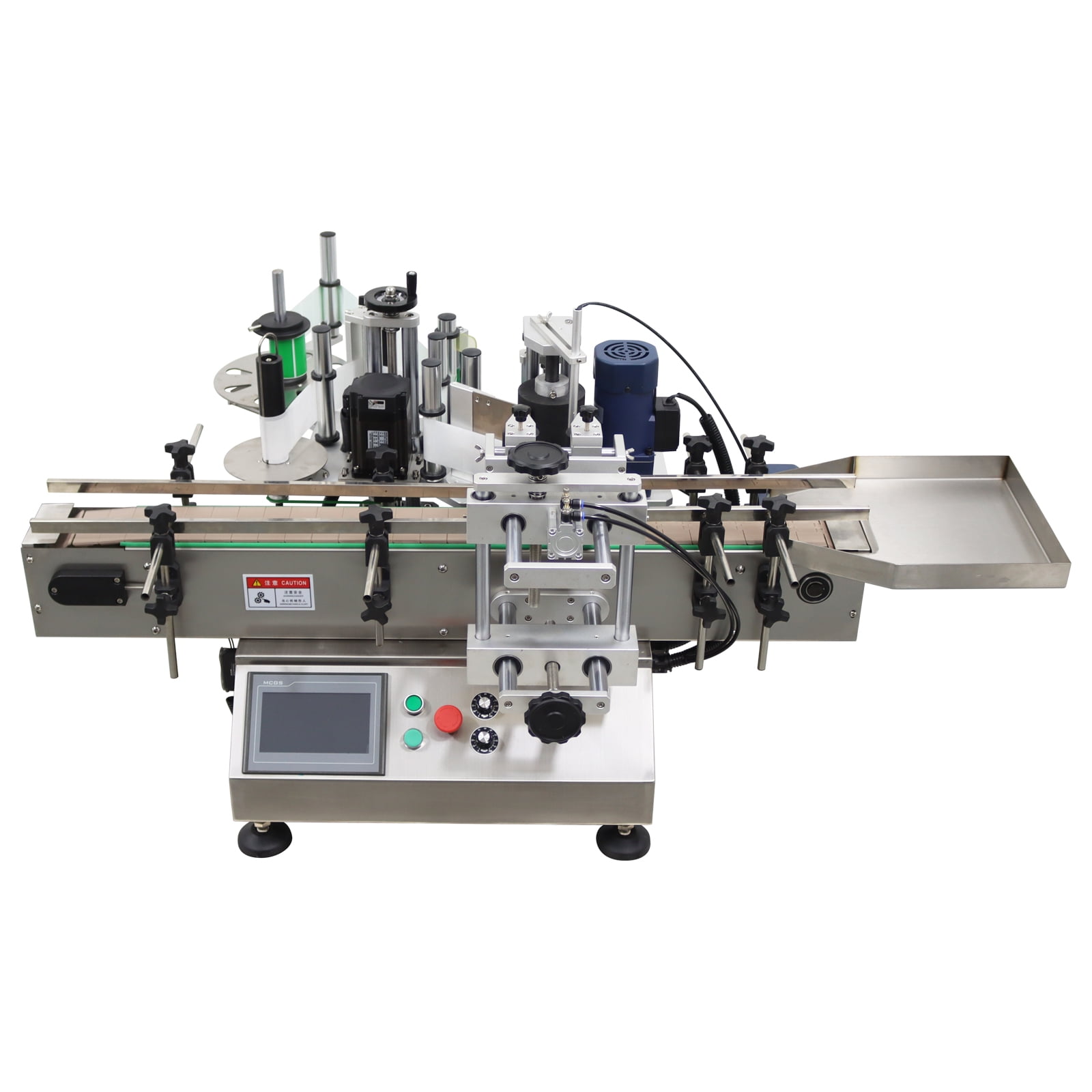Desktop Automatic Round Bottle Labeling Machine High Speed Container ...