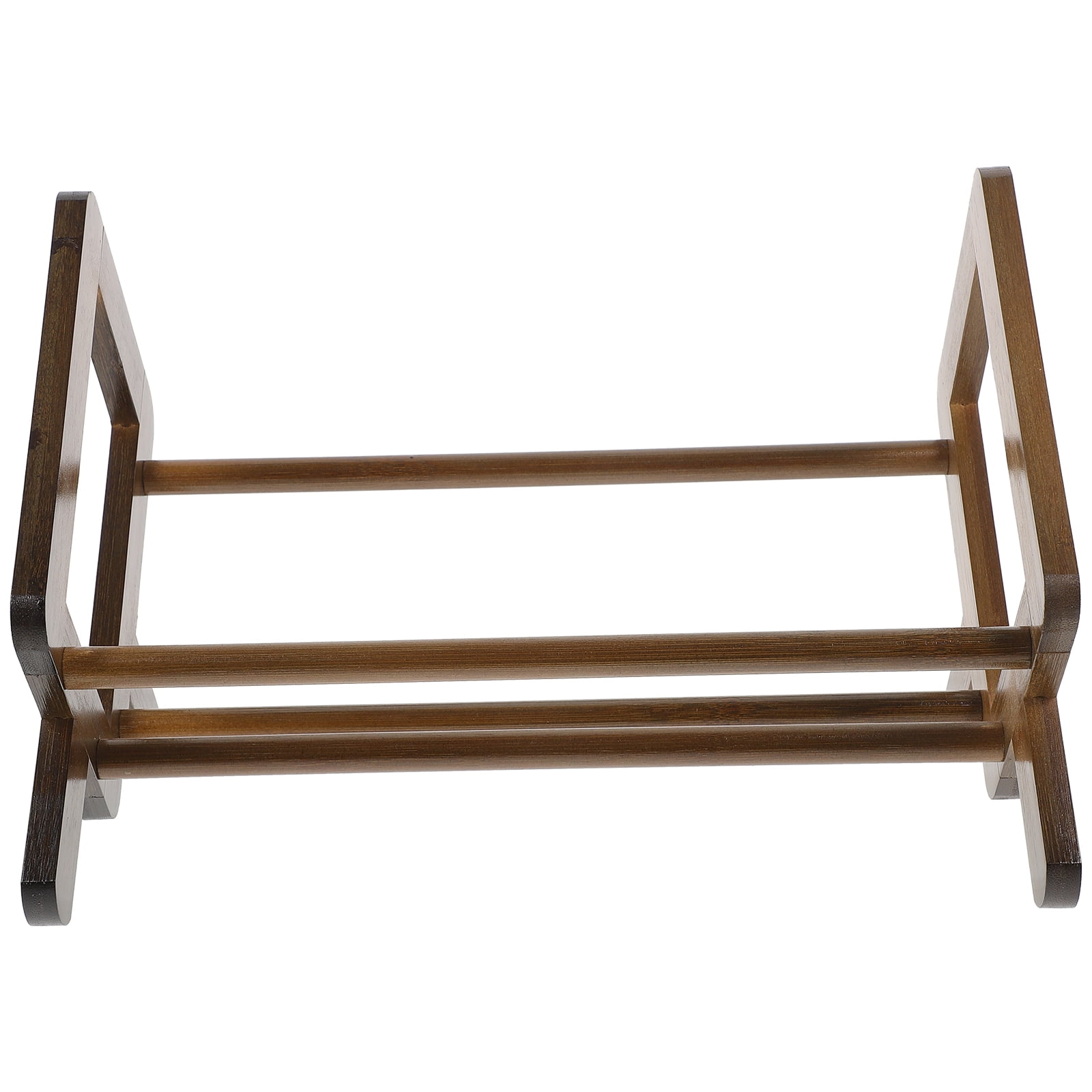 Desktop Bamboo Bookcase Living Room Desktop Magazine Organizer Office ...