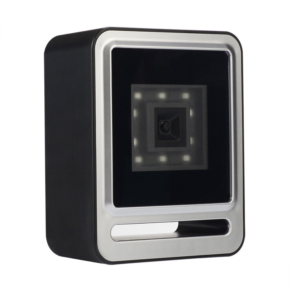 Desktop Barcode Scanner 1D 2D QR Code USB Laser Counter Top POS Bar ...