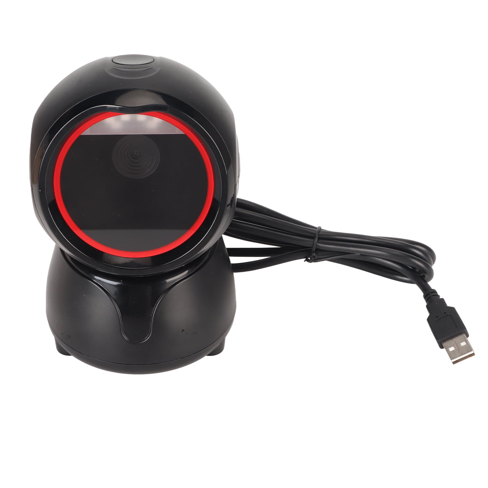 Desktop Barcode Scanner Global Shutter LED Indicator Prompt Tones Large ...