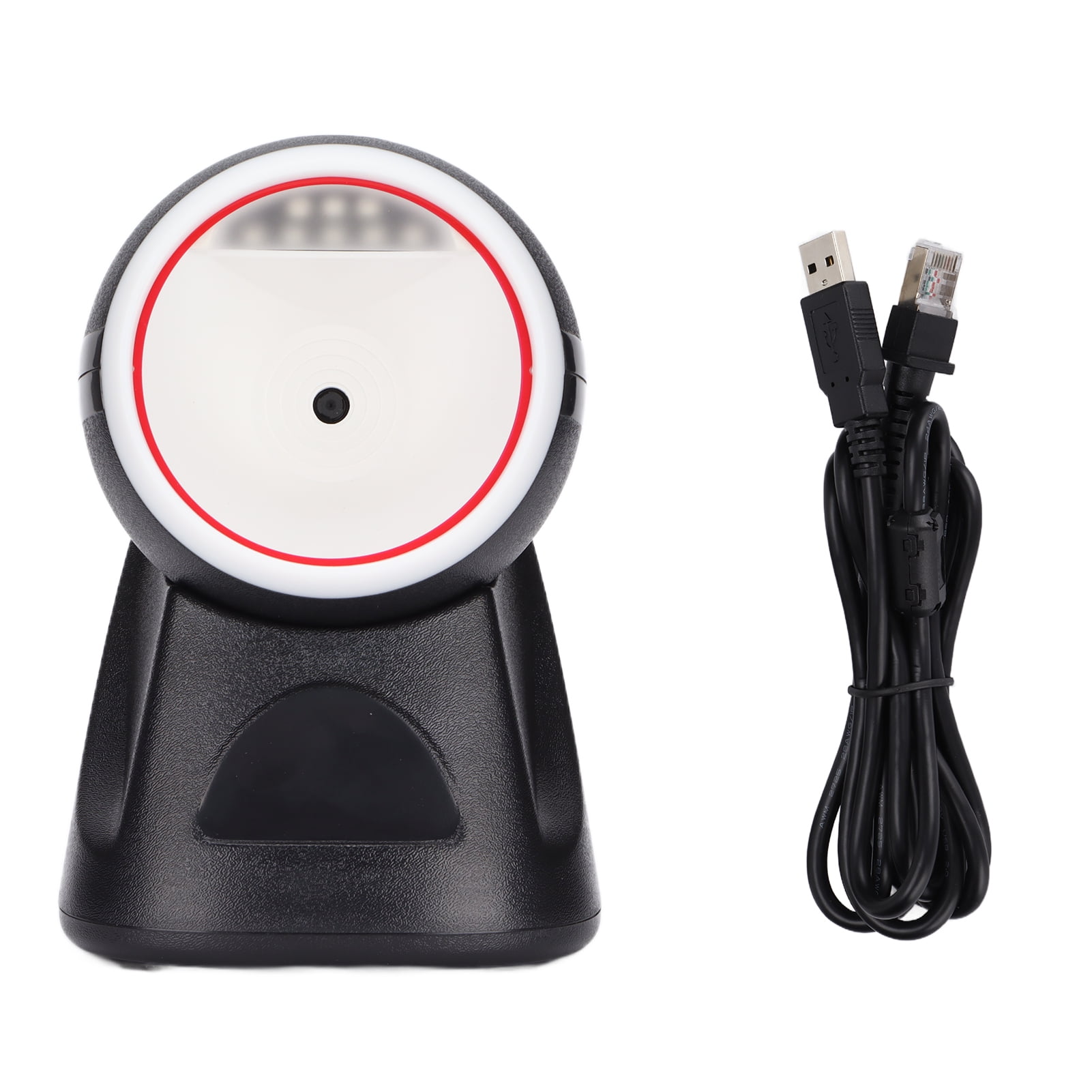 Desktop Barcode Scanner Plug and Play Convenient Stable Efficient Hands ...