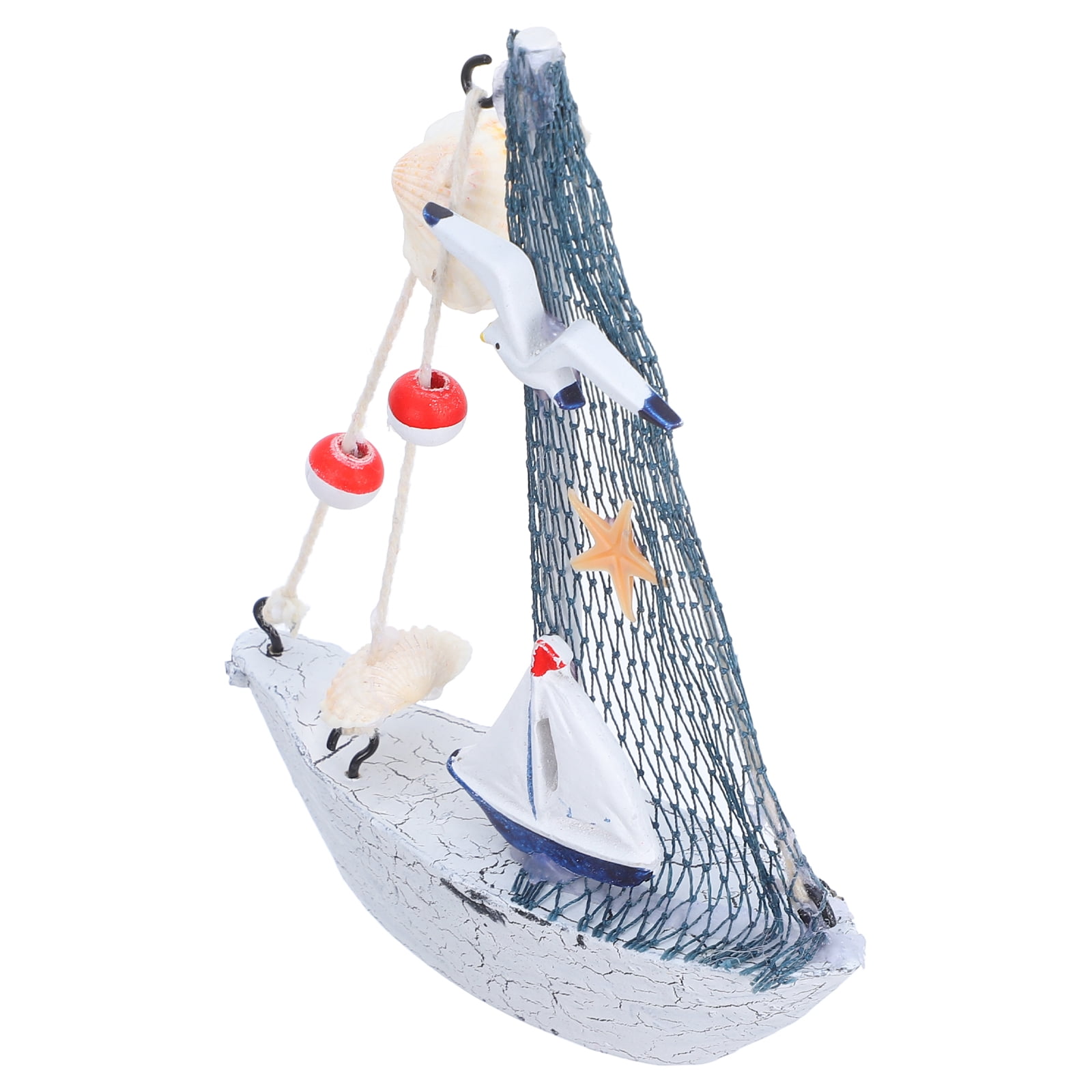Desktop Boat Ornament Bedroom Decor Mini Sailboat Model Travel ...