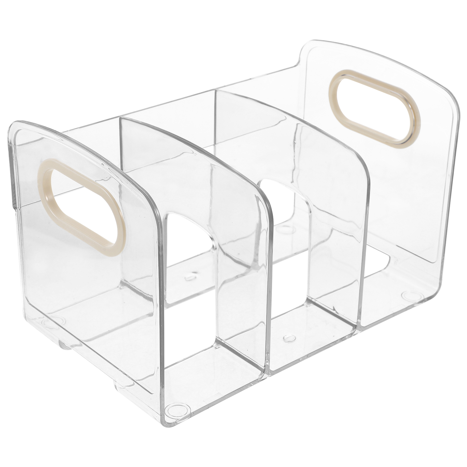 STRANDCHIC Simple Design Book Arrangement Rack Acrylic 1Set Transparent ...