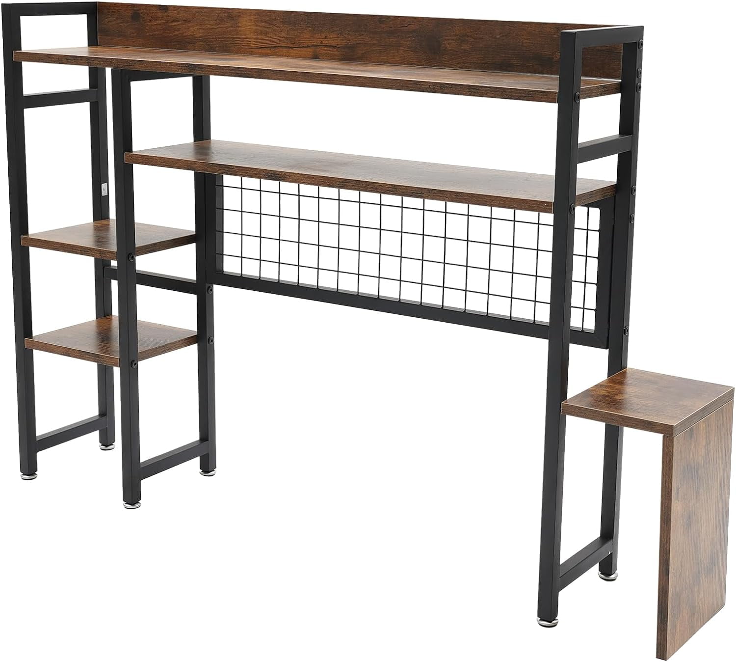 Desktop Bookshelf Computer Desktop Bookshelf 2 Tier Countertop Hutch ...