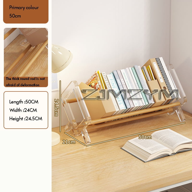 Desktop Bookshelf Simple Magazine Rack Office Documents Books Storage ...