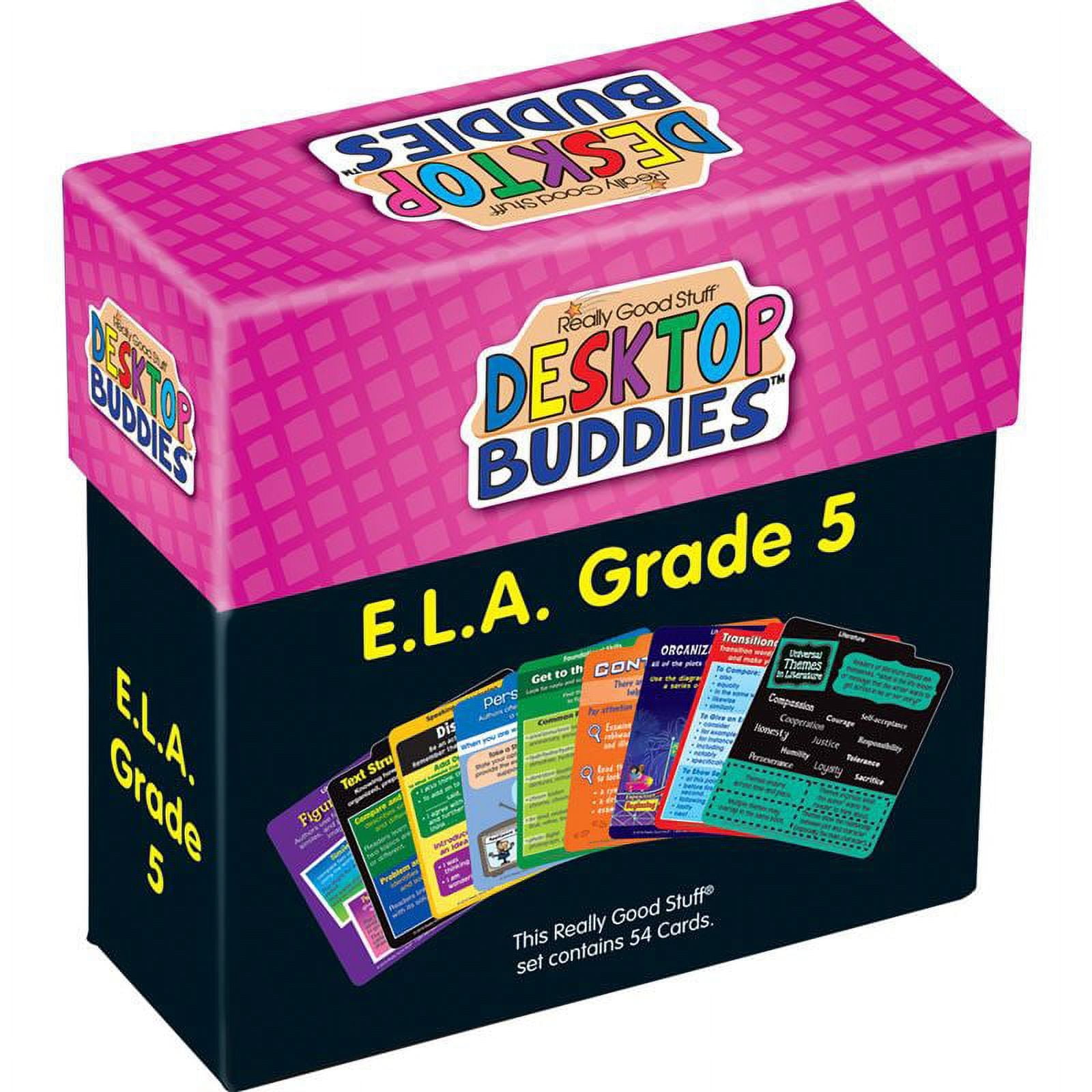 Desktop Buddies™ With Sleeves - ELA Grade 5 - Walmart.com