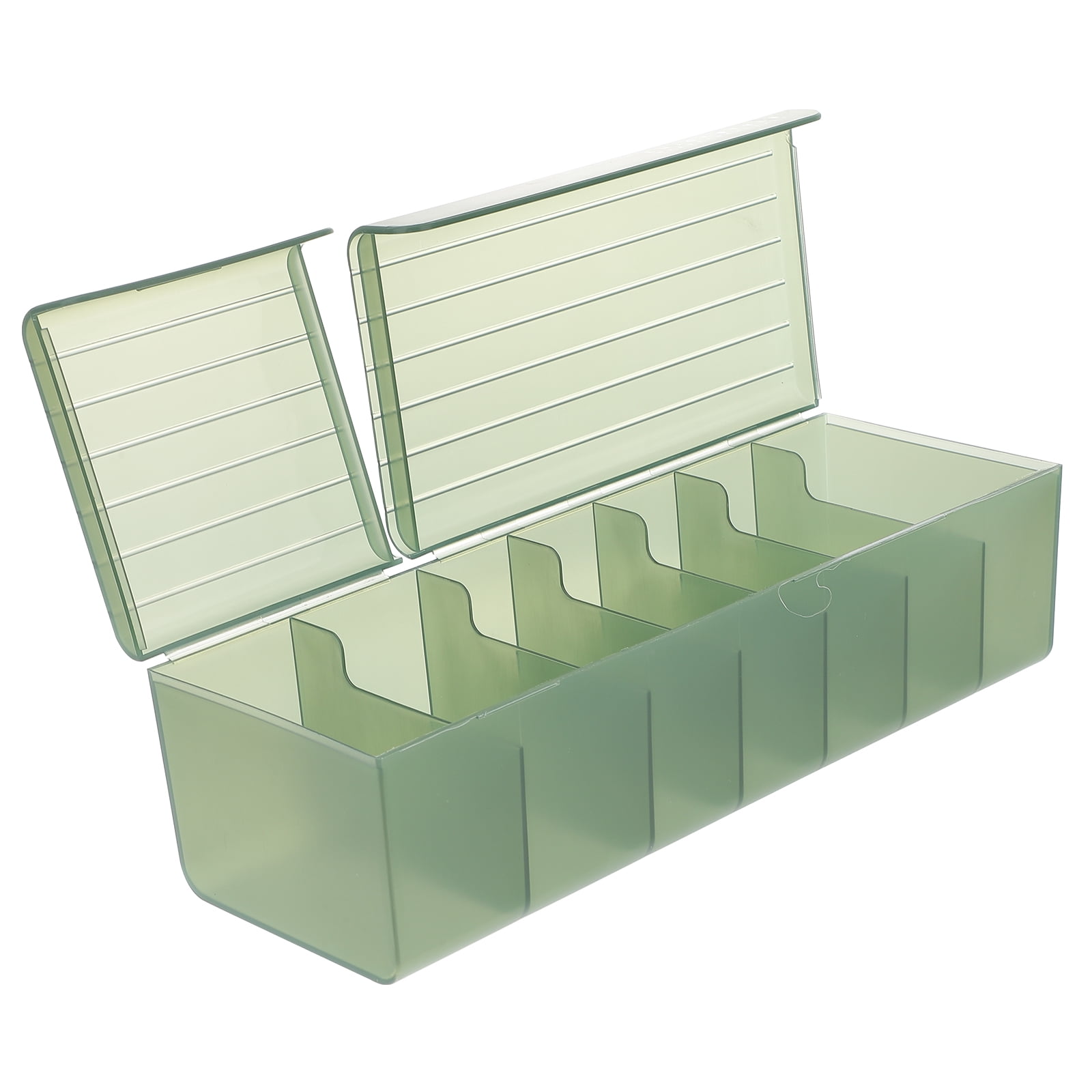 Desktop Cable Management Box Cord Organizer 7 Slots Cable Storage ...