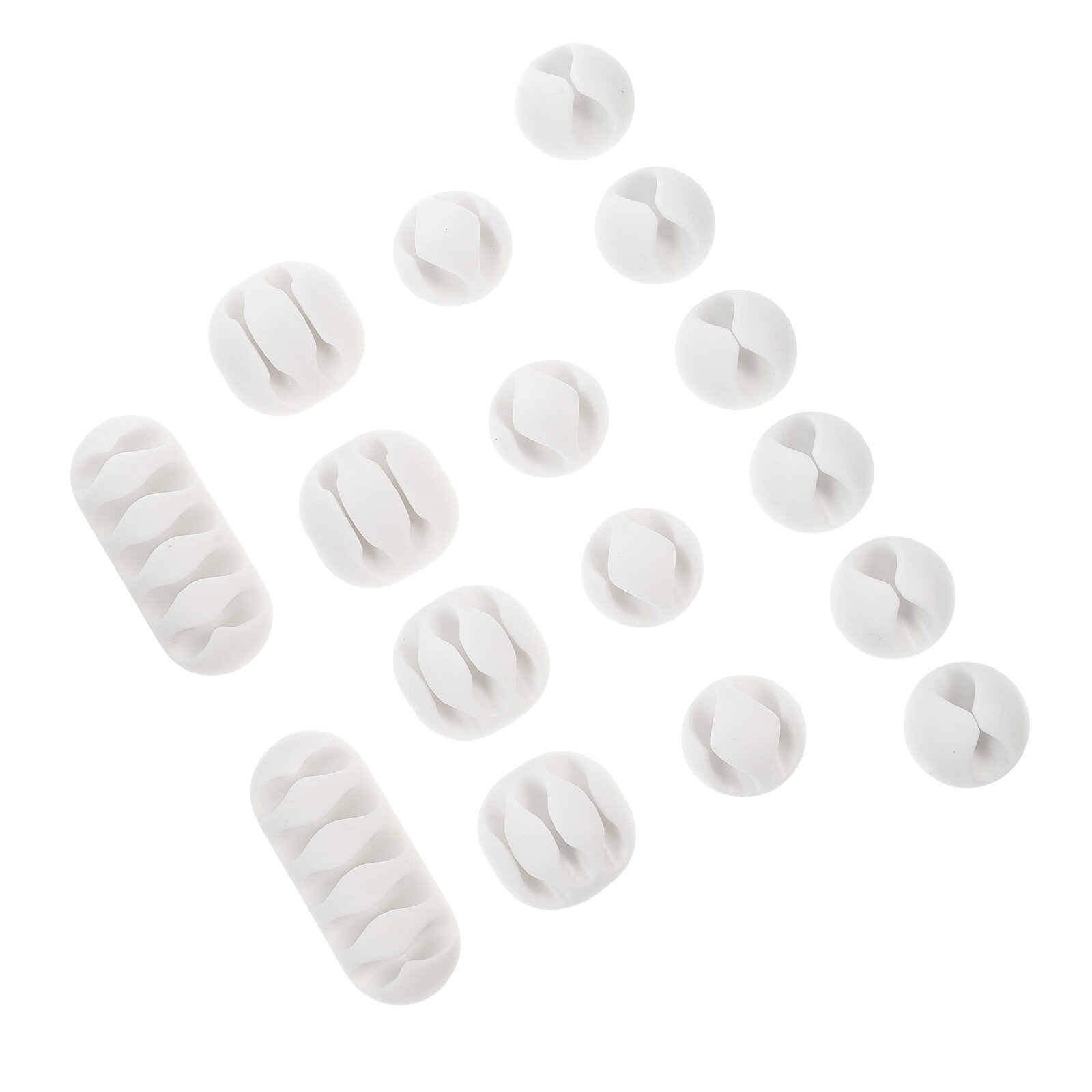 Desktop Cable Organizer Cord Management Organizers Cable Clips Thread ...