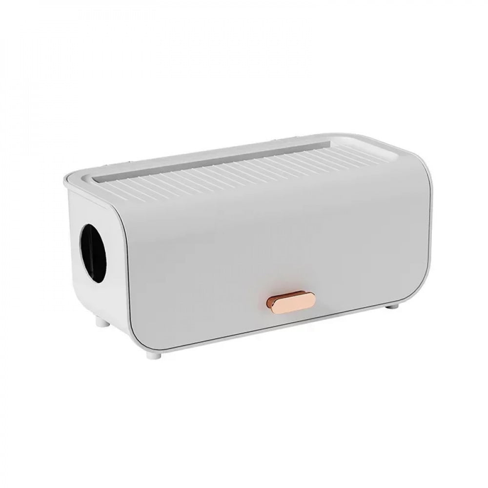 Desktop Cable Storage Box Power Line Storage Case Dustproof Waterproof ...