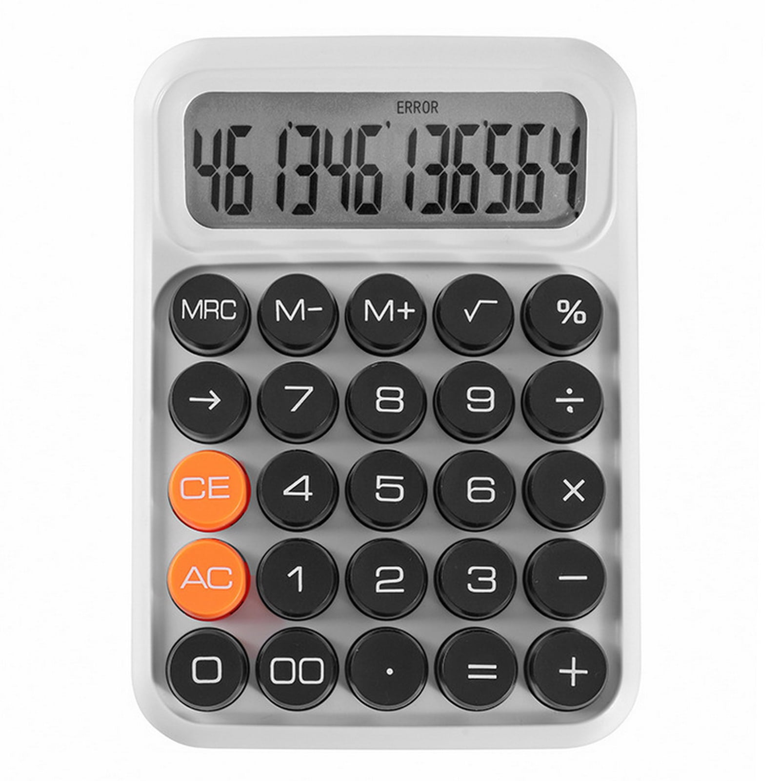 Desktop Calculator 12 Digits Big Round Flexible Buttons Candy Color ...