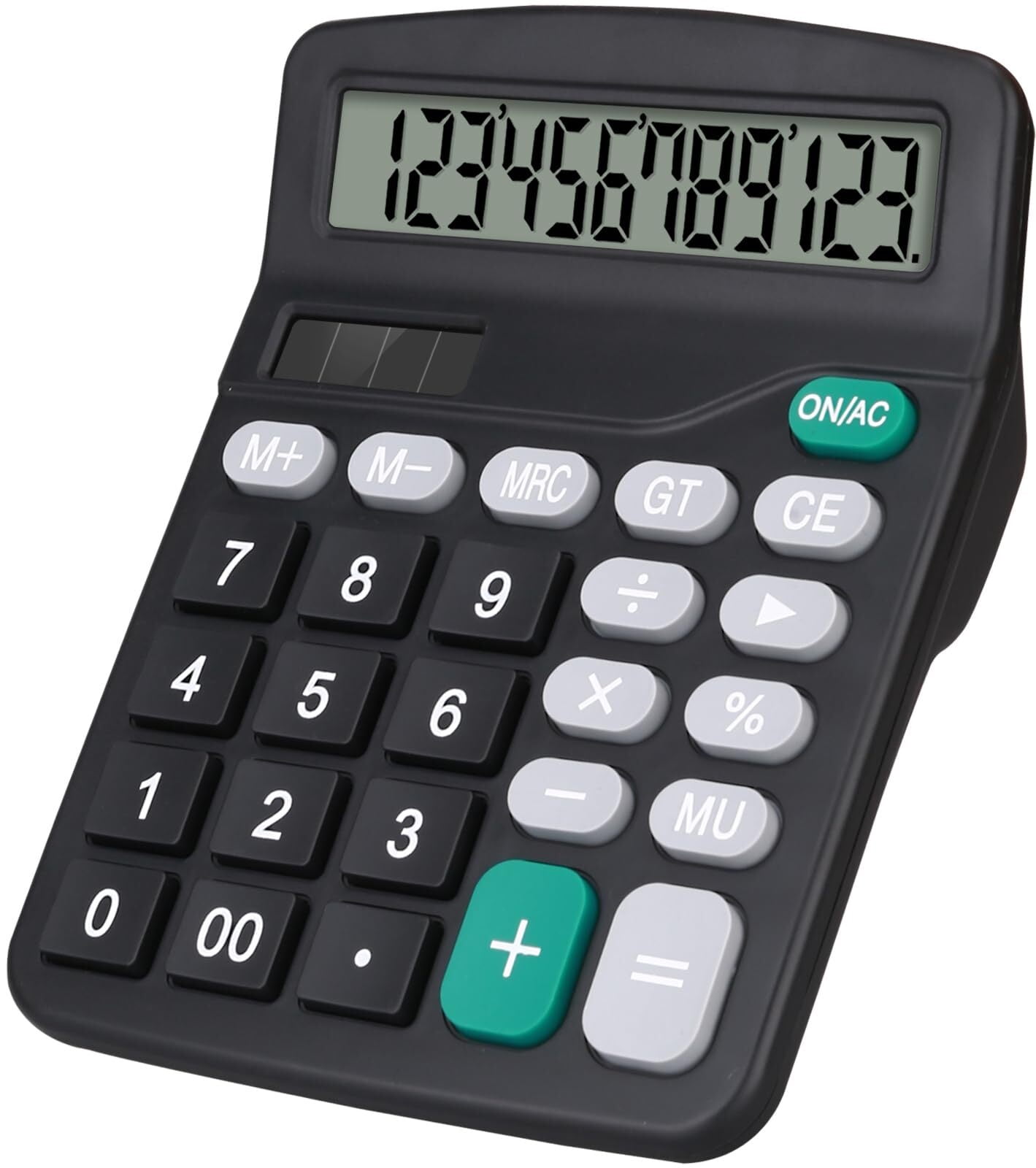 Desktop Calculator, Light Blue Calculator Big Buttons, 12-Digits Large ...