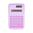 Desktop Calculator, Portable Purple Calculator With Large Display And ...