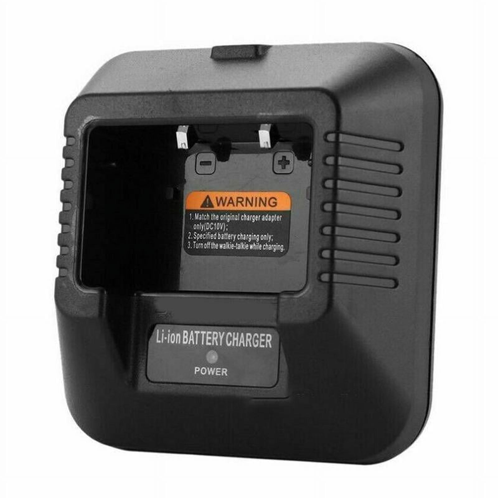 Desktop Charger Base for Walkie Talkies with Li-ion Battery, AC 10V/DC ...