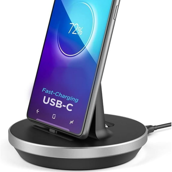 Desktop Charging Stand for USB-C Phone and Tablets, Adjustable Case ...