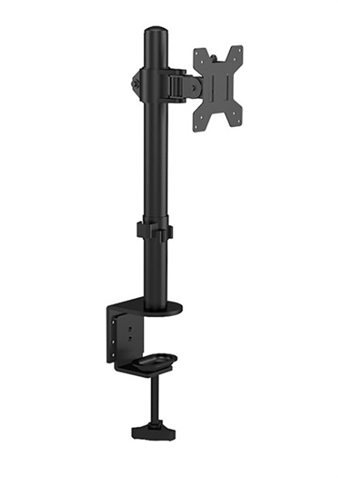Desktop Clamping 360 Degree Single Monitor Holder 10"-27" LCD LED ...