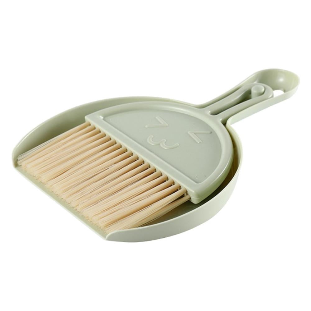 Desktop Cleaning Mini Broom Compact Sweeper With Garbage Shovel And ...