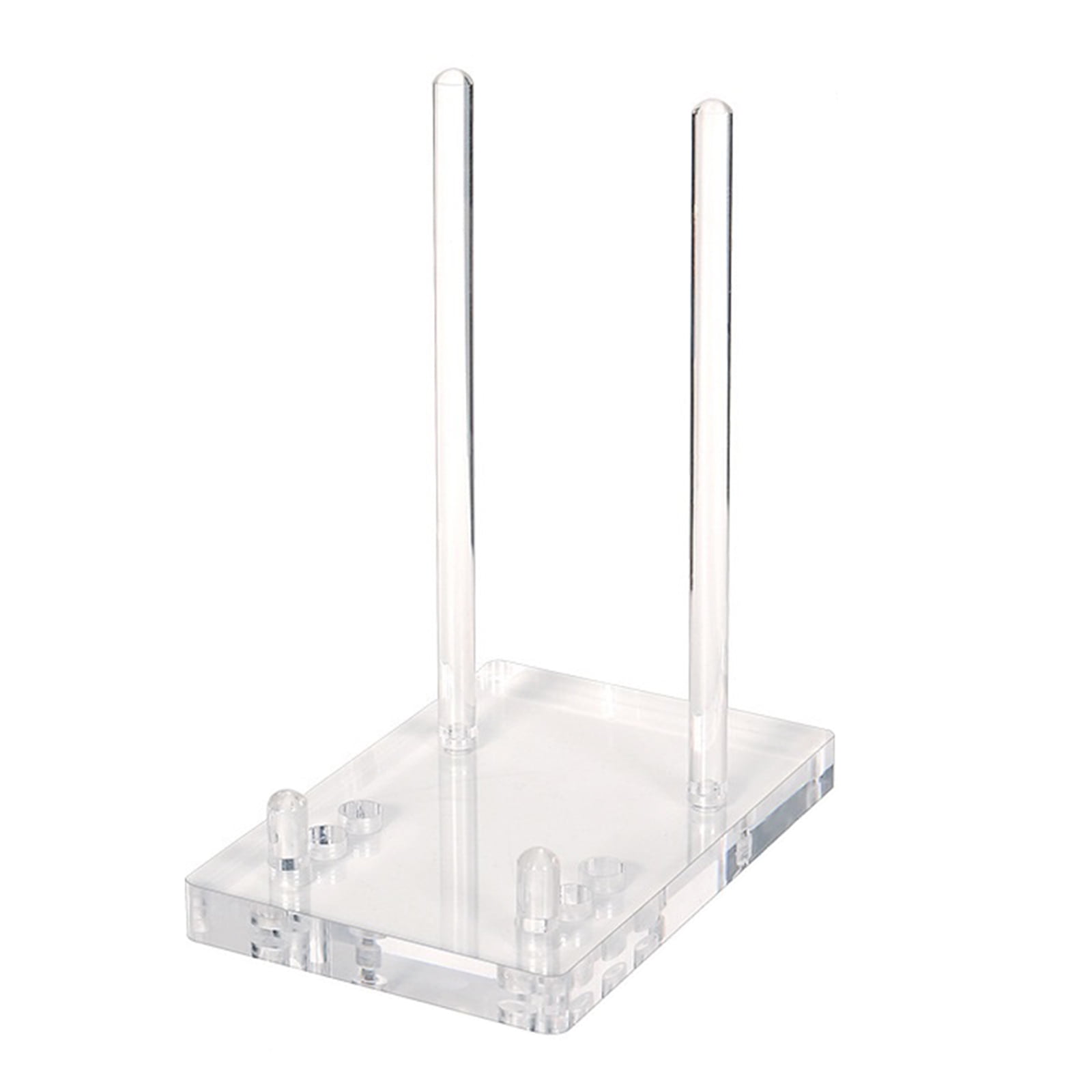 Desktop Clear Acrylic Easel Stand Multipurpose Plate Stand for Display ...