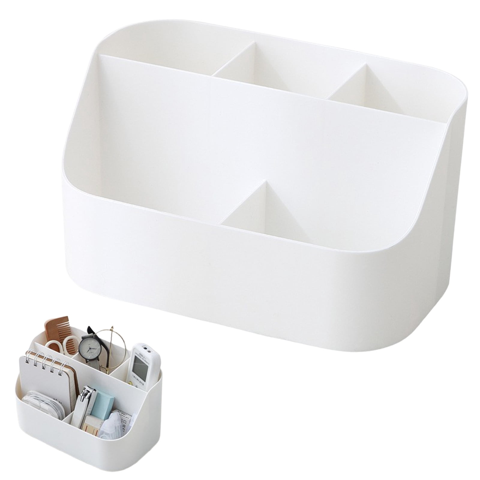 Desktop Compartment Storage Box Multifunctional Dressing Table ...