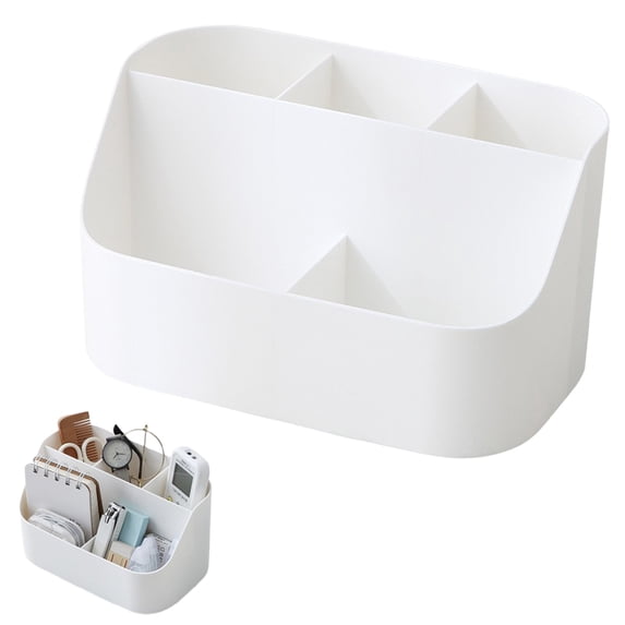 Desktop Compartment Storage Box Multifunctional Dressing Table ...