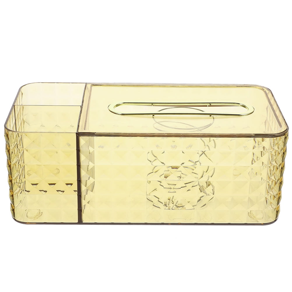 Desktop Compartment Tissue Box Hotel Tissue Box Multi-purpose End Table ...