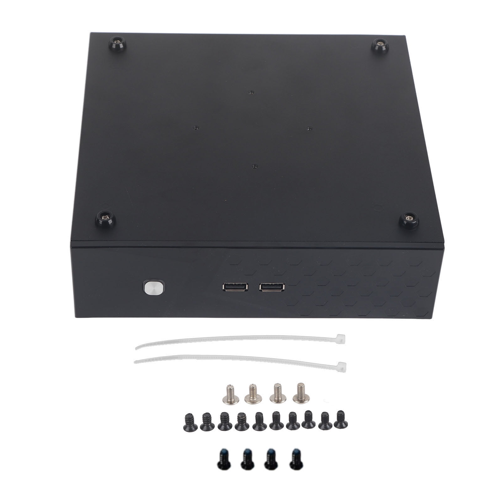 Desktop Computer Case Good Heat Dissipation Exquisite Compact Black ...