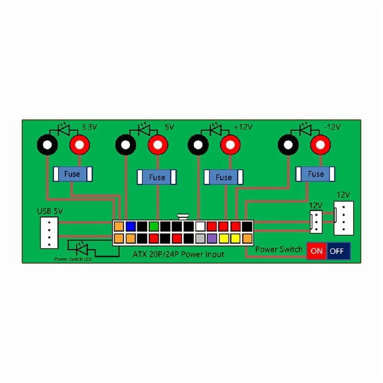 Desktop Computer Chassis Power Supply Transfer Board Power Board Module ...