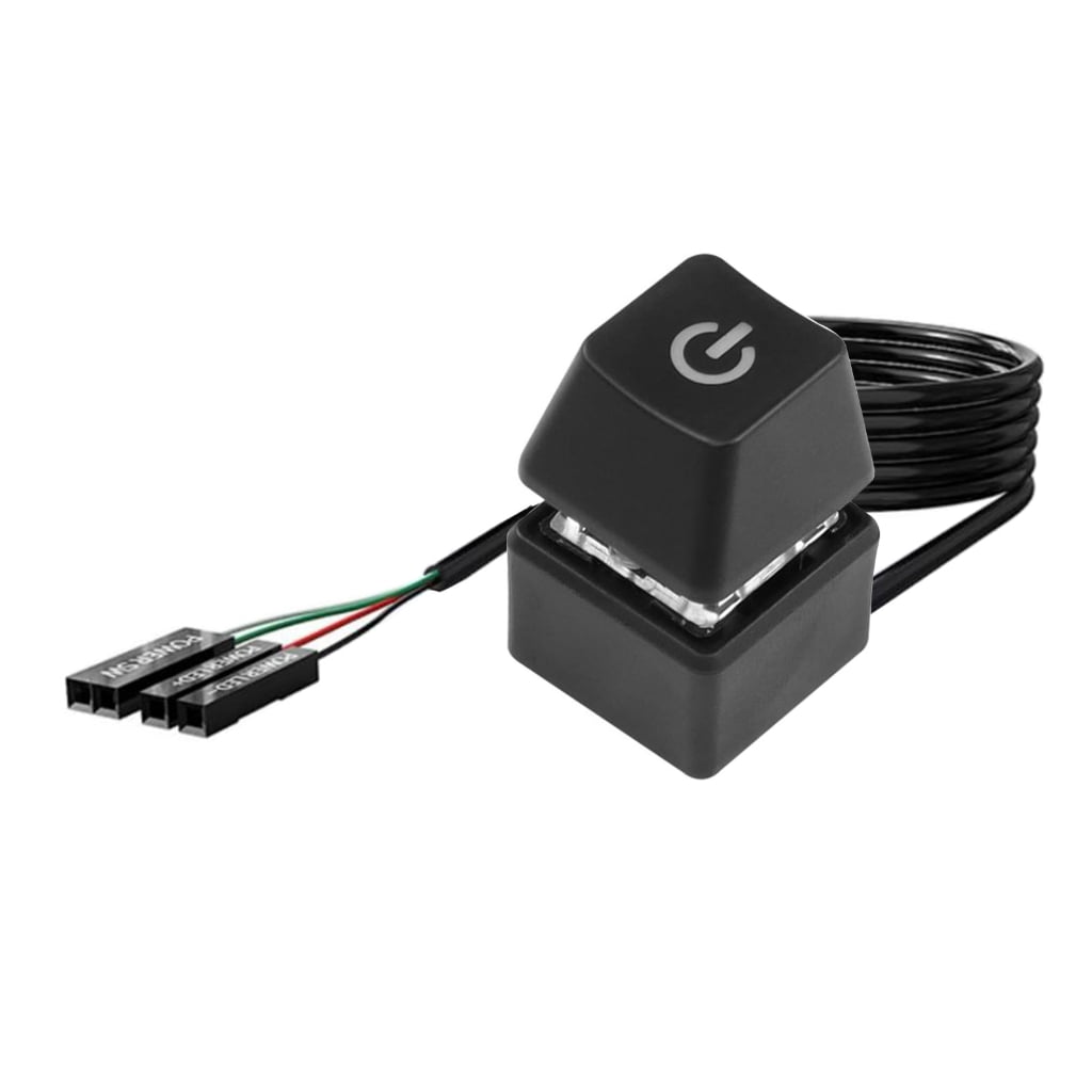 Desktop Computer Power Button Switching External Starter Button with ...