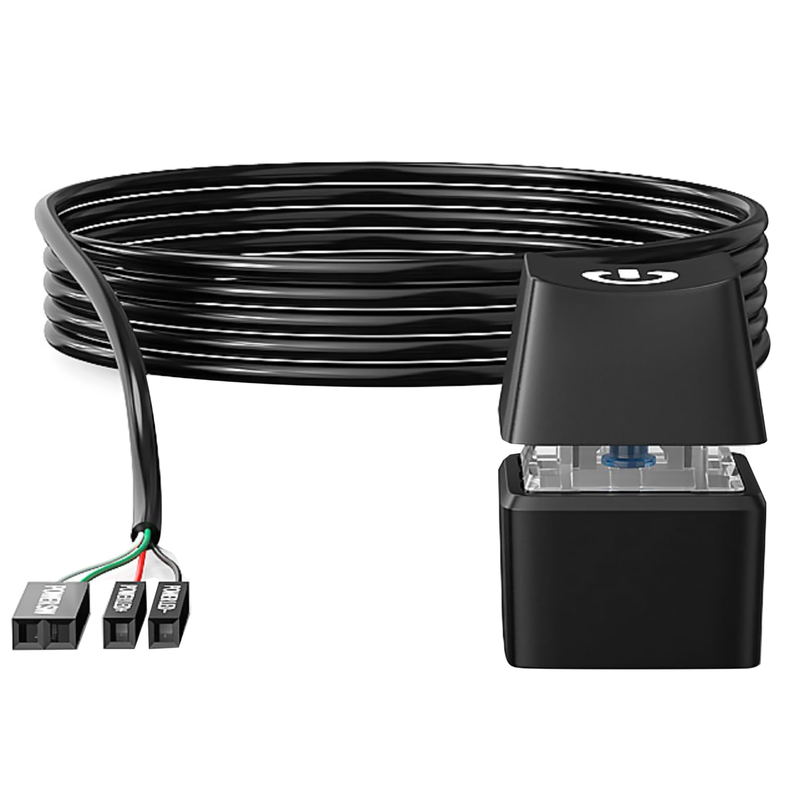 Desktop Computer Power Switch with Extension Cable PC On Off Switch ...