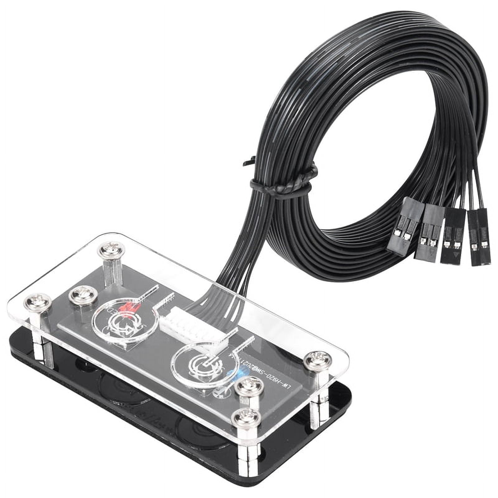 Desktop Computer Switch External Power Switch Power Button+Restart ...