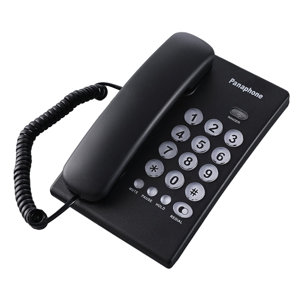 Desktop Corded Telephone Home Fixed Landline Phone Big Buttons ...