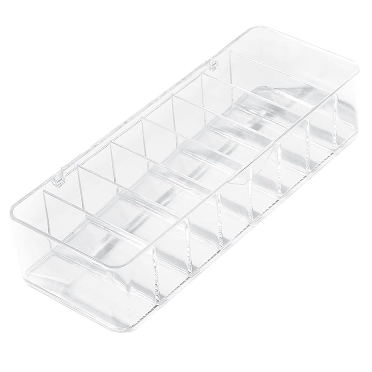 Desktop Data Cable Storage Box See Through Charge Cable Organizer Box ...