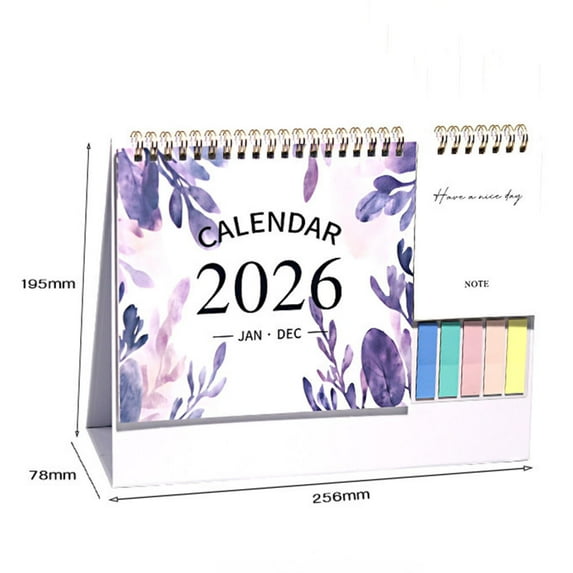 Desktop Decor 2026 Calendar New Desk Calendar Creative Desktop Ornament ...