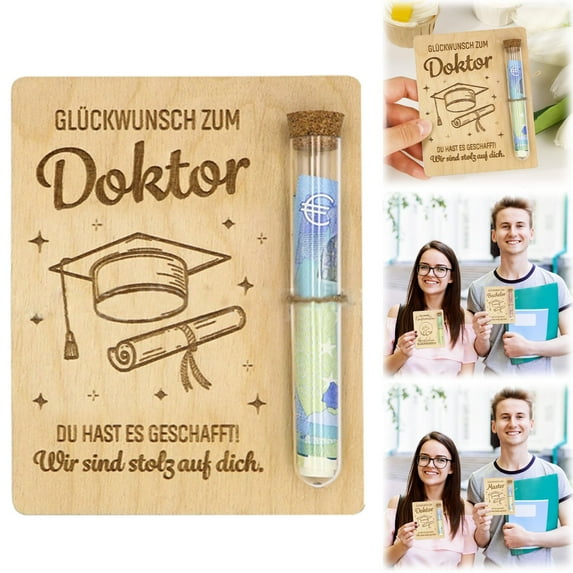 Desktop Decor,Packaging For Made Of Wood 13 X 10 Cm With Test Tube ...