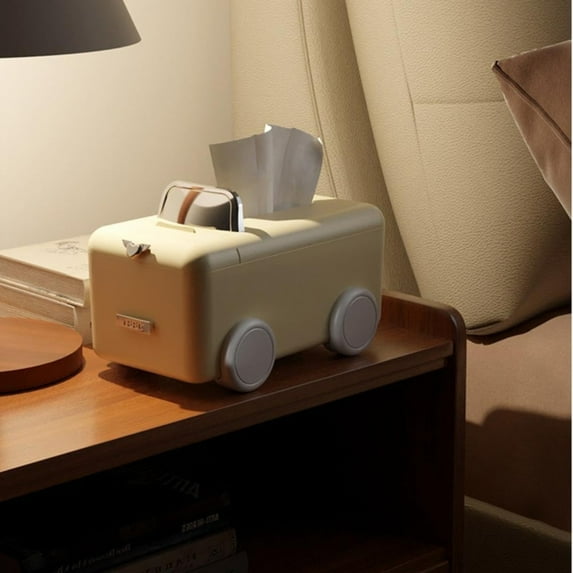 Desktop Decor,Tissue Box Cover Holder Car Shape Rectangle Facial Tissue ...