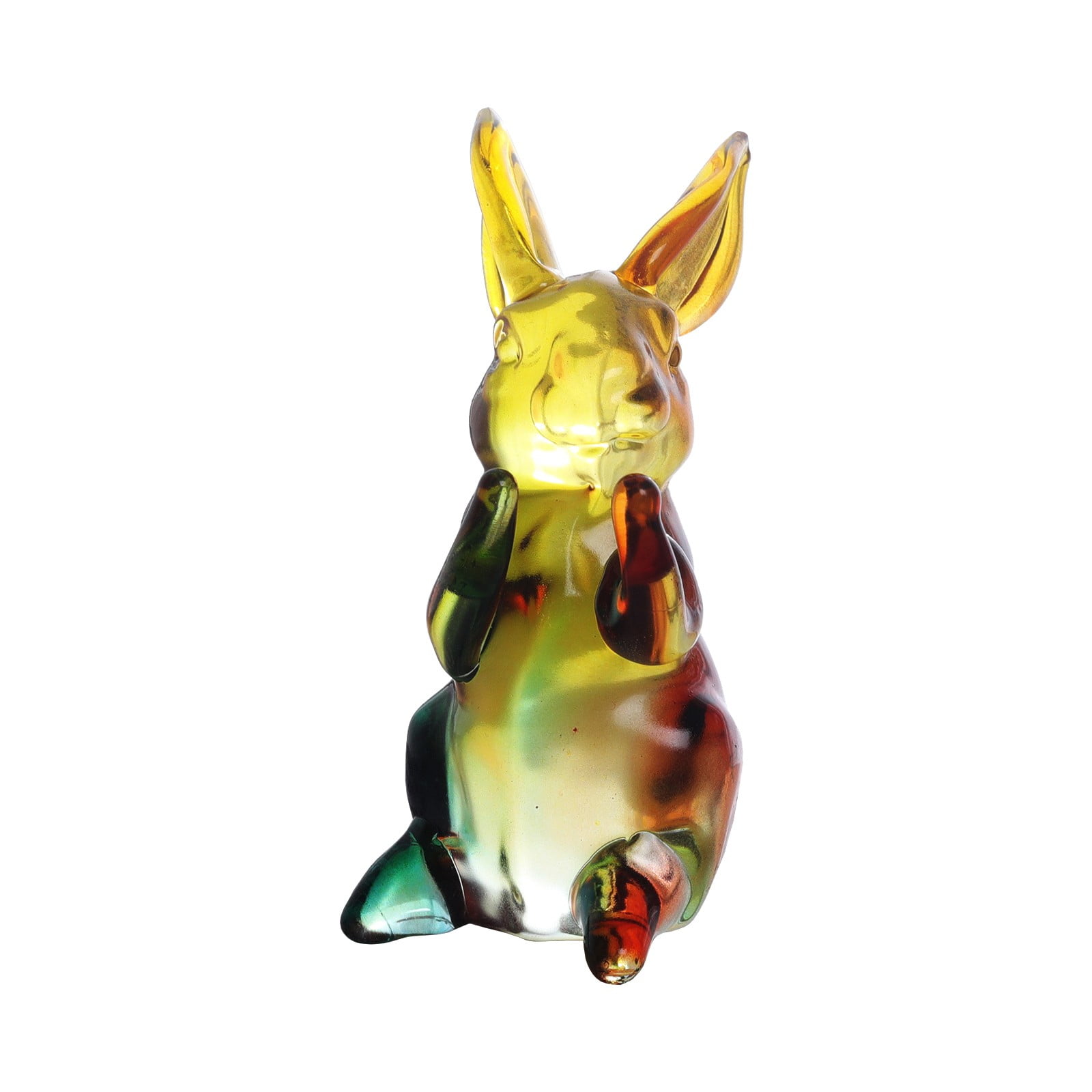 Desktop Decoration 2025 Glass Bunny Ornaments Creative Birthday Gift ...