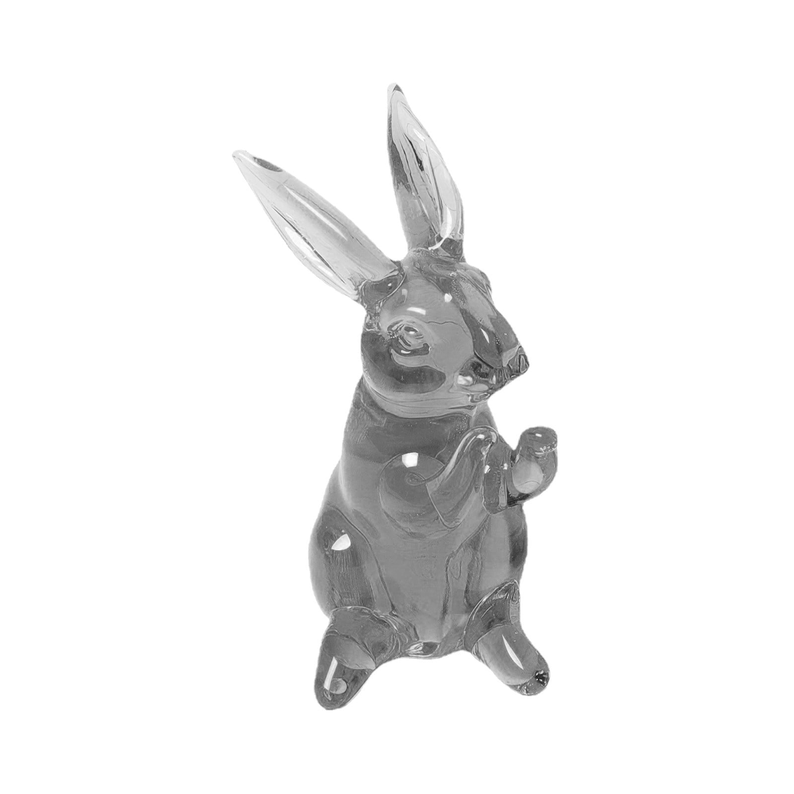 Desktop Decoration 2025 Glass Bunny Ornaments Creative Birthday Gift ...