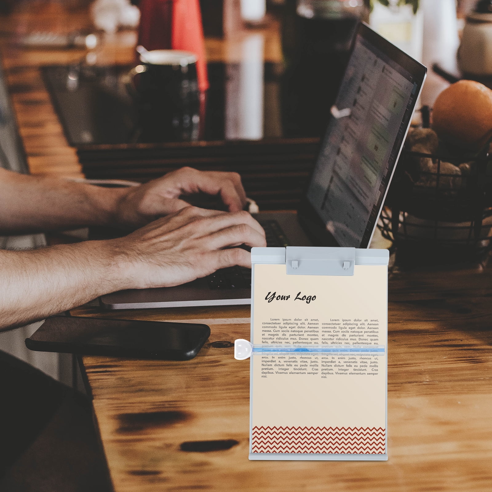 Desktop Document Book Holder Adjustable Positions Clip Copy Holder ...