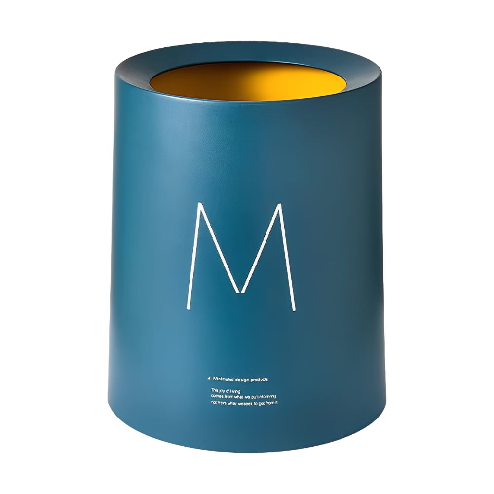 Desktop Double Mini Trash Can Small Paper Basket Waste Storage Small ...