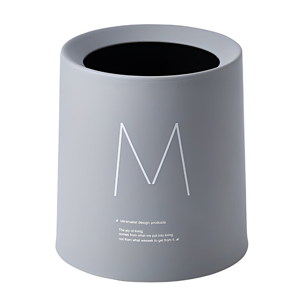 Desktop Double Mini Trash Can Small Paper Basket Waste Storage Small ...