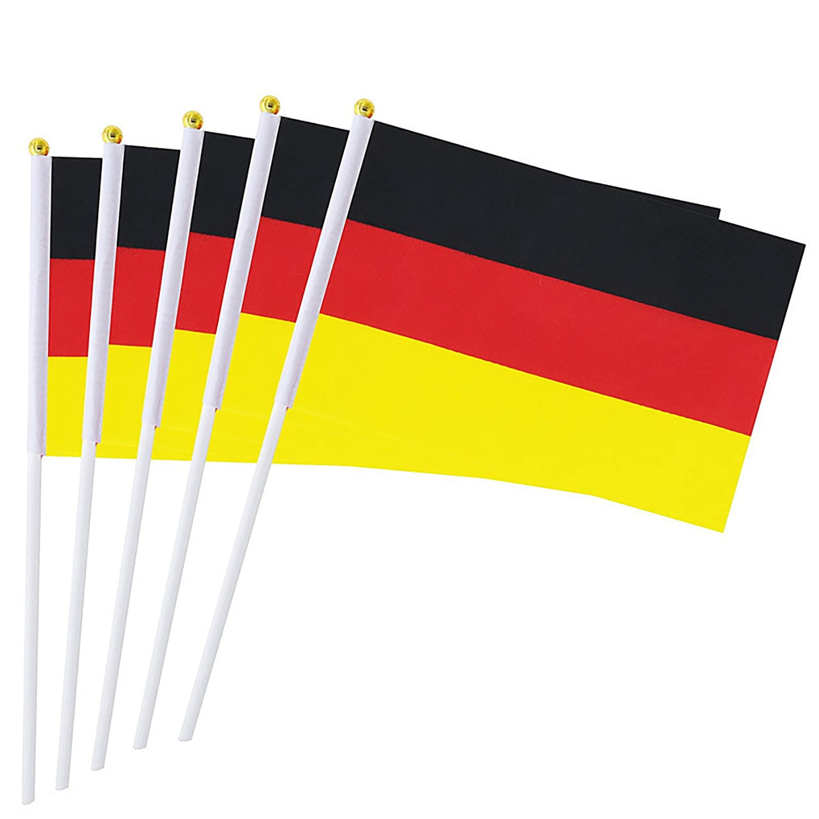 Desktop Dress up European Cup Fans Germany Hand-Cranked Flag 14*21Cm Desktop Ornament - Walmart.com