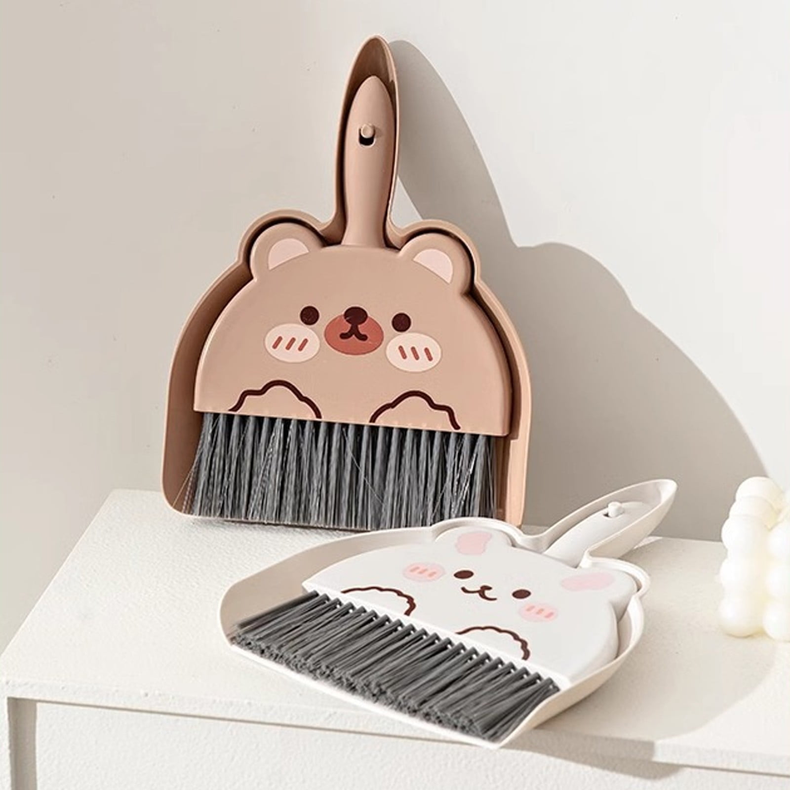 Desktop Dustpan And Brush Cleaning Kit For Pet Home Car, Portable Small ...